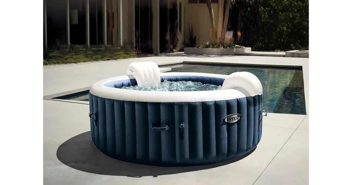 Intex PureSpa Bubble Ø 196 x 71 cm navy blue (Juni 2026 Preise ...