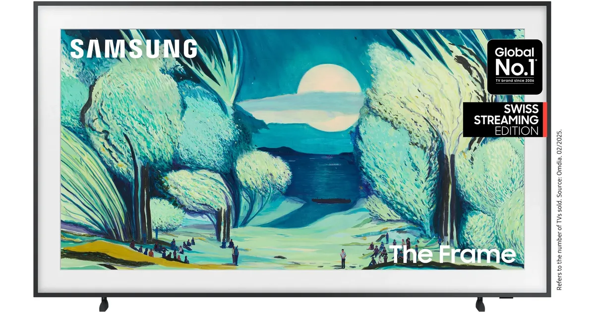 Samsung The Frame QE55LS03F 55" 4K Vision AI LS03F (2025) (Juni 2026 ...