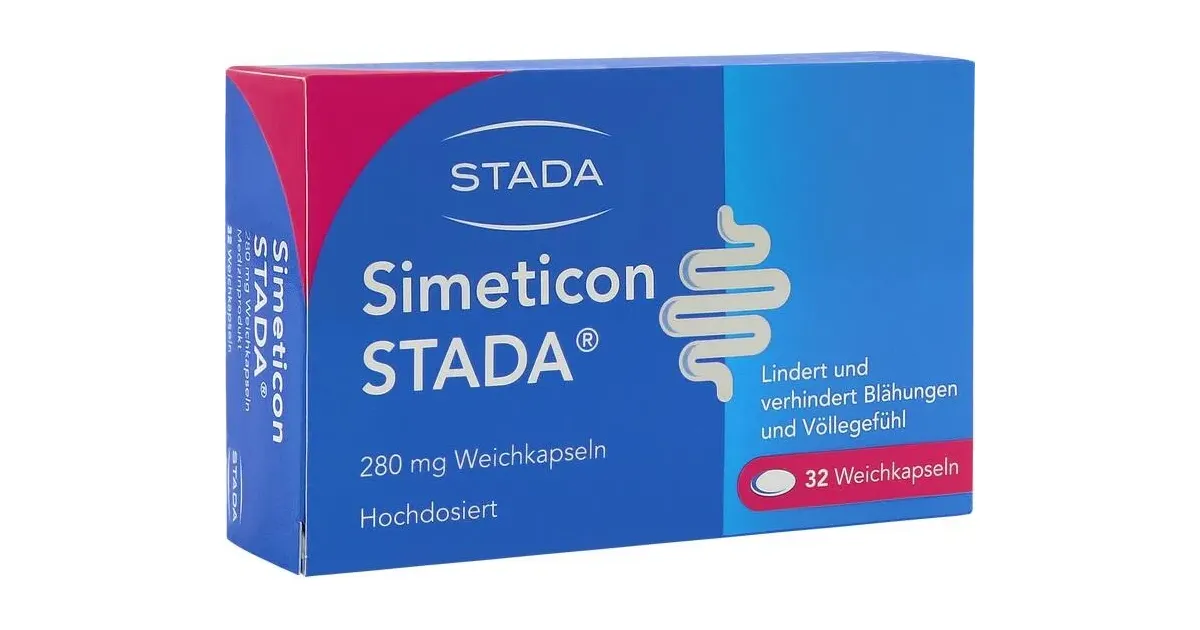 STADA Simeticon STADA 280 mg Weichkapseln 32 St. (Mai 2026 Preise ...