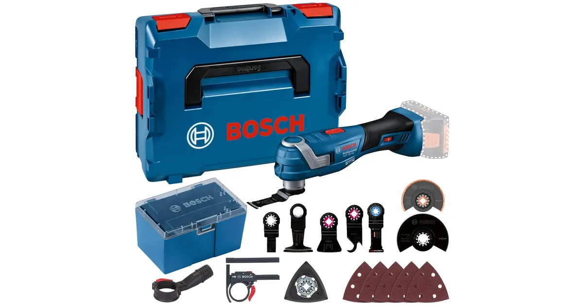 Bosch Professional GOP 18V-34 solo inkl. L-Boxx + Zubehör 06018G2002 ...
