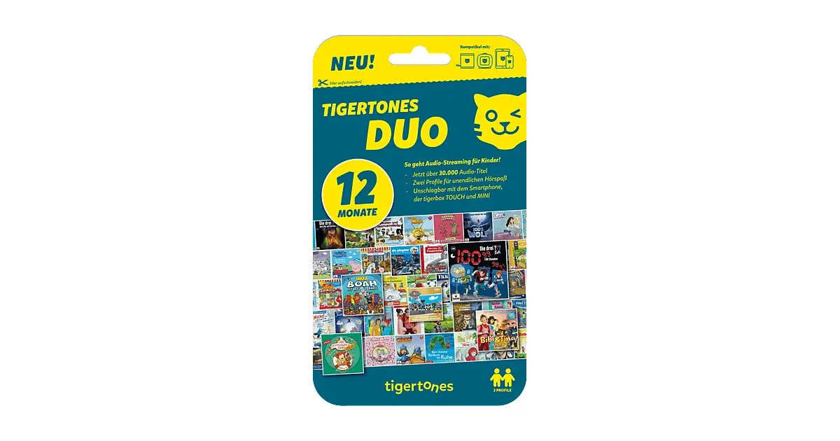 Tiger Media Hörspielkarte tigertones DUO ticket blau (Juni 2026 Preise ...
