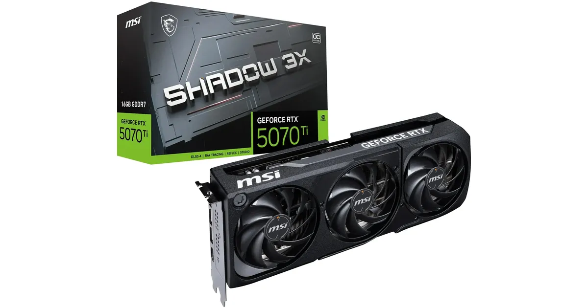 MSI GeForce RTX 5070 Ti (Juni 2026 Preise) | Preisvergleich billiger.de