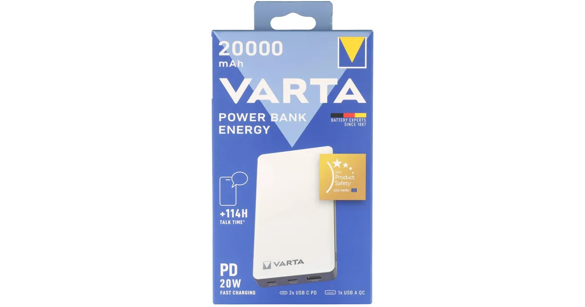 Varta Power Bank Energy 20000 mAh (Juni 2026 Preise) | Preisvergleich ...