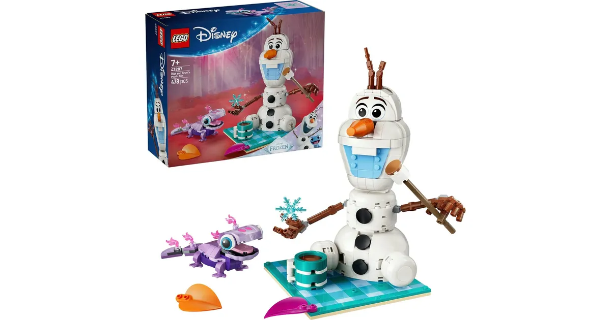 LEGO Disney Princess Picknickspaß mit Olaf und Bruni 43287 (März 2026 ...
