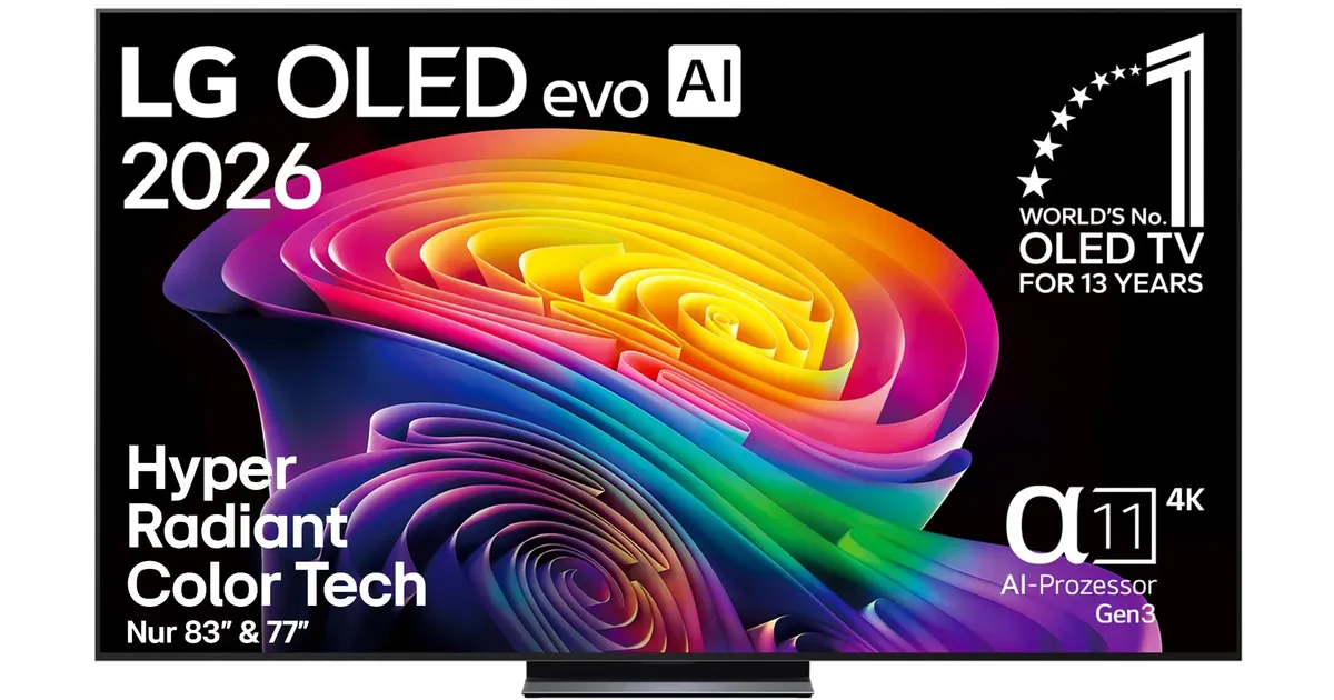 LG OLED65C6ELB 65" 4K OLED evo AI Smart TV C6 (Juni 2026 Preise ...