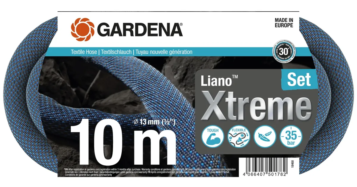 Gardena Liano Xtreme Gartenschlauch 10 m grau (Juni 2026 Preise ...