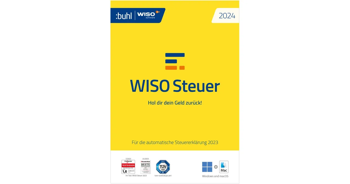 Buhl WISO Steuer 2024 (Juni 2026 Preise) | Preisvergleich billiger.de