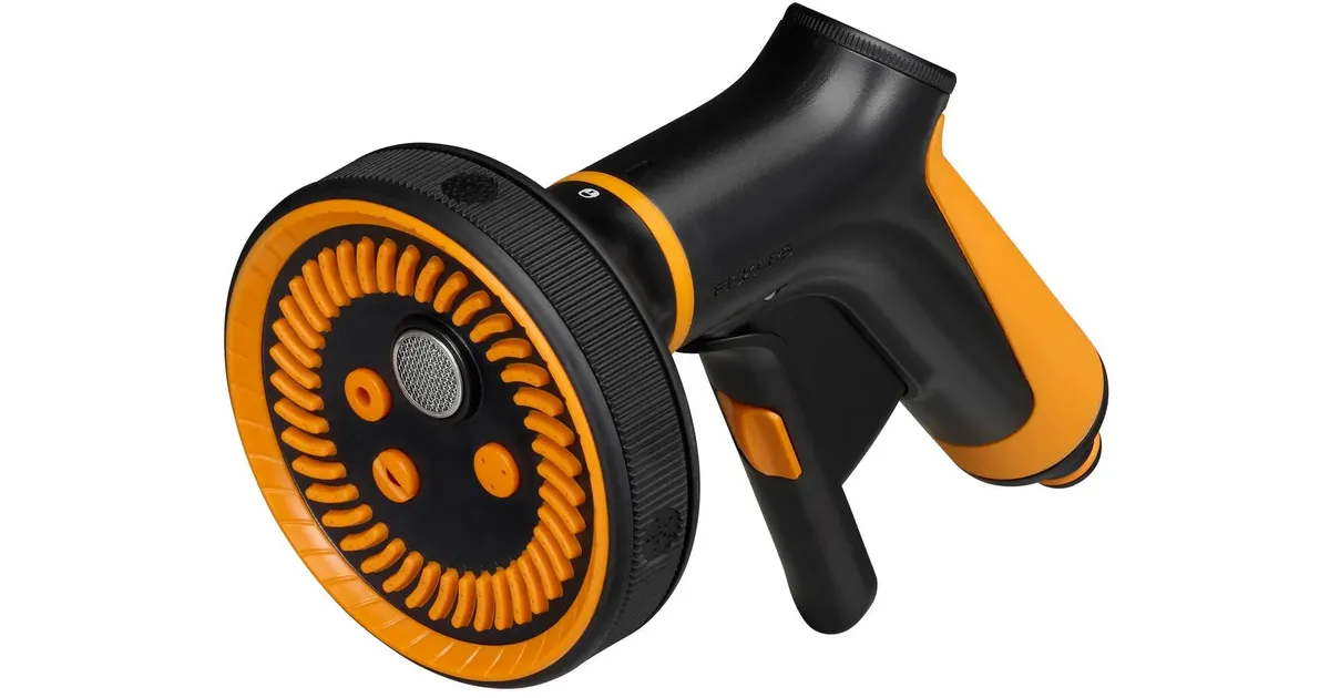 Fiskars Multi Gartenspritze 5 Funktionen Schwarz/Orange (Juni 2026 ...