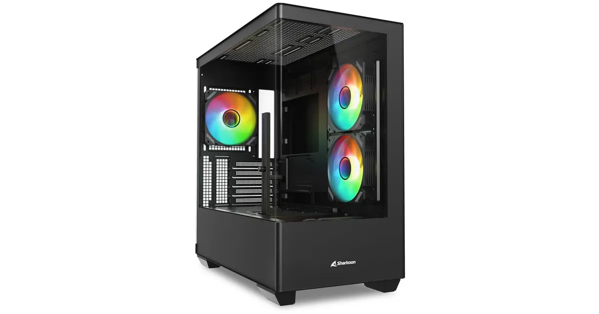 Sharkoon Elite Shark CM100 Micro-ATX schwarz (Juni 2026 Preise ...