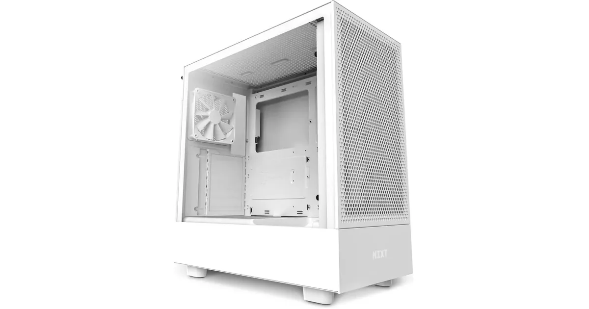 NZXT H5 Flow CC-H51FW-01 white (März 2026 Preise) | Preisvergleich ...