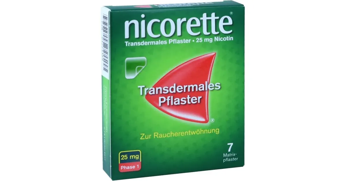 Nicorette TX 25 mg Pflaster (Juni 2026 Preise) | Preisvergleich bei ...